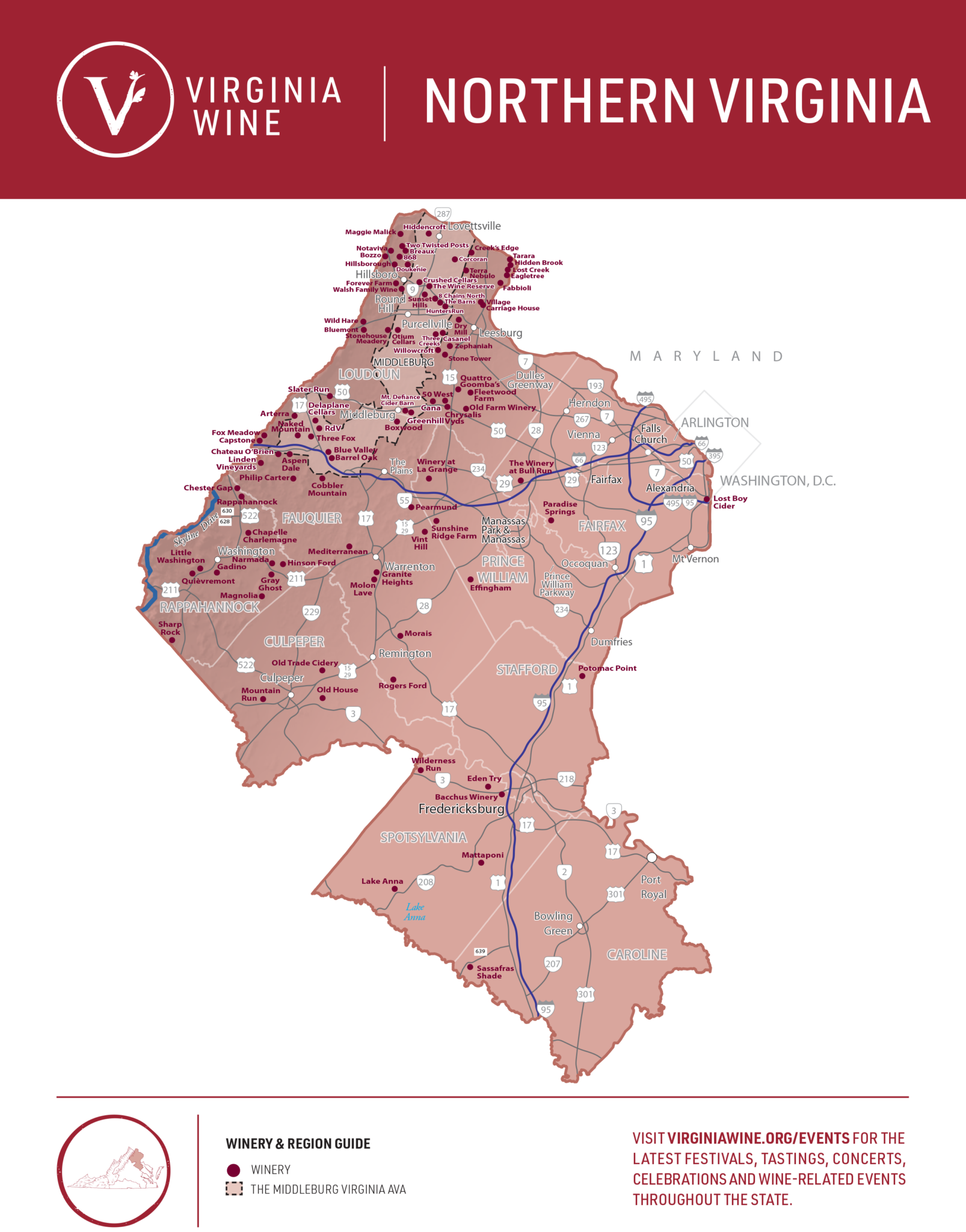 Limo Wine Tours in Northern Virginia | Point to Point Limos